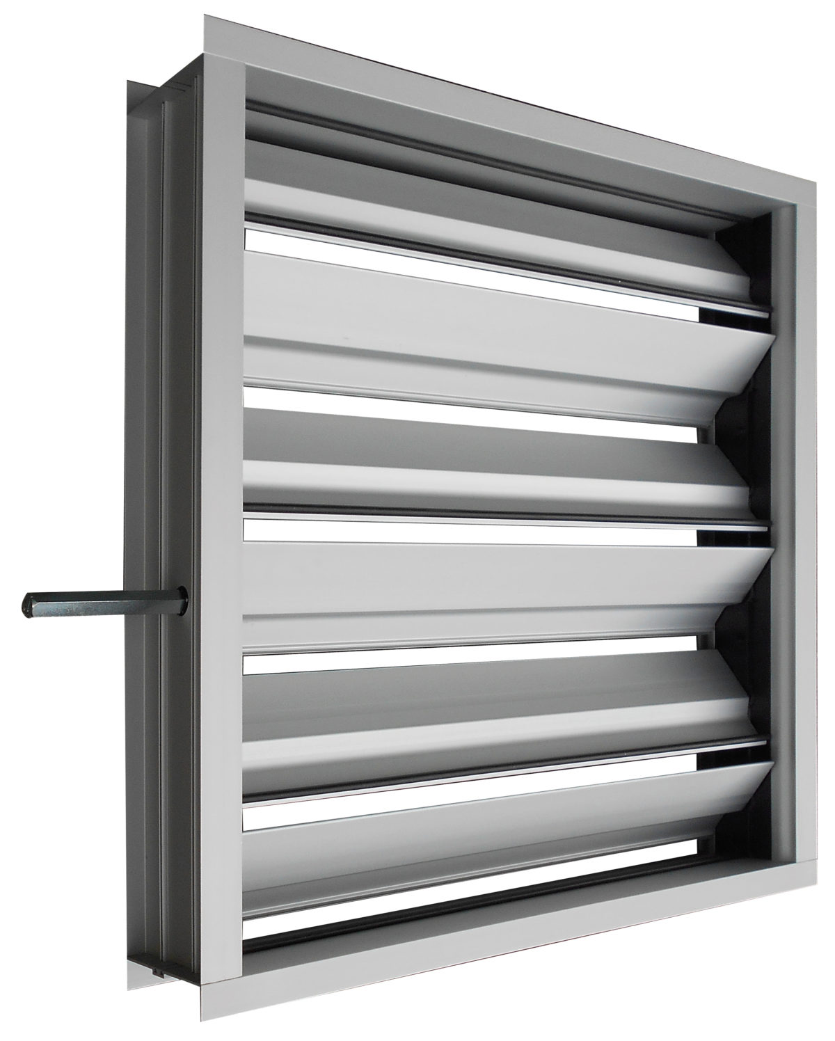 Damper SER 100 Extruded aluminium (FRAME 115 mm) | Enginia S.r.l.